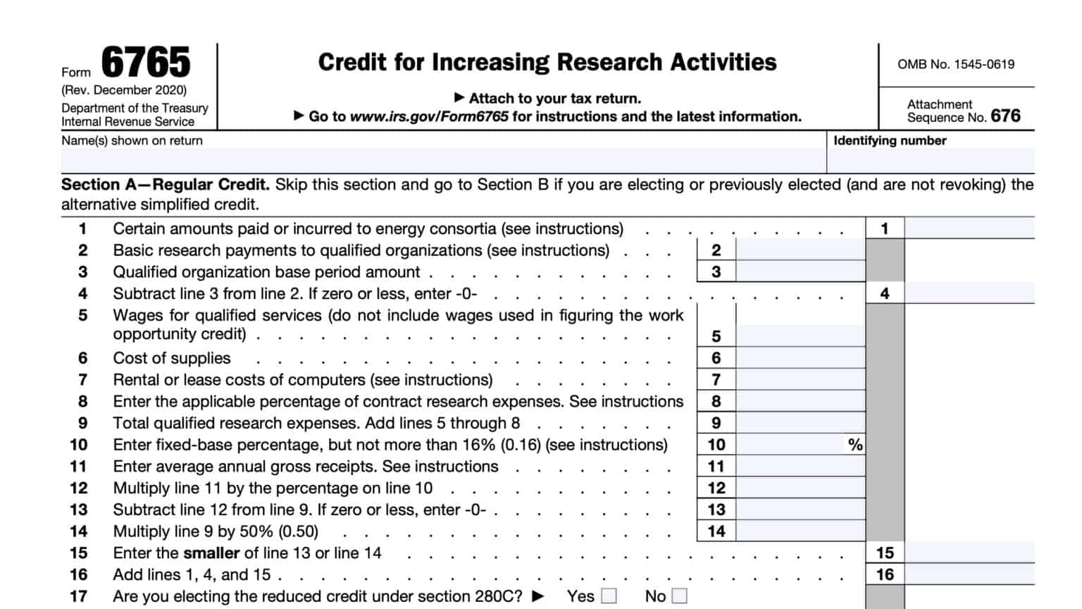 IRS Form 8801 Instructions - Credit for Prior Year Minimum Tax