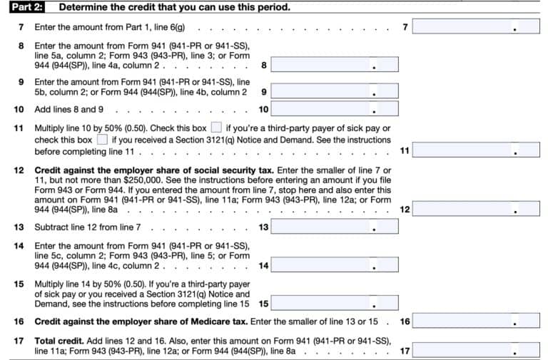IRS Form 8974 Instructions - Small Business Payroll Tax Credit