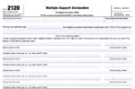 IRS Form 2120 Instructions - Multiple Support Declaration