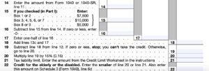 IRS Schedule R Instructions - Credit for the Elderly or Disabled