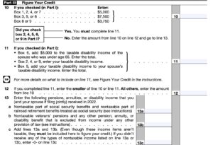 IRS Schedule R Instructions - Credit for the Elderly or Disabled