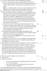 Schedule 8812 Instructions - Credits for Qualifying Dependents