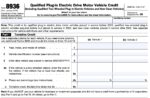 IRS Form 8936 Instructions - Qualifying Electric Vehicle Tax Credits