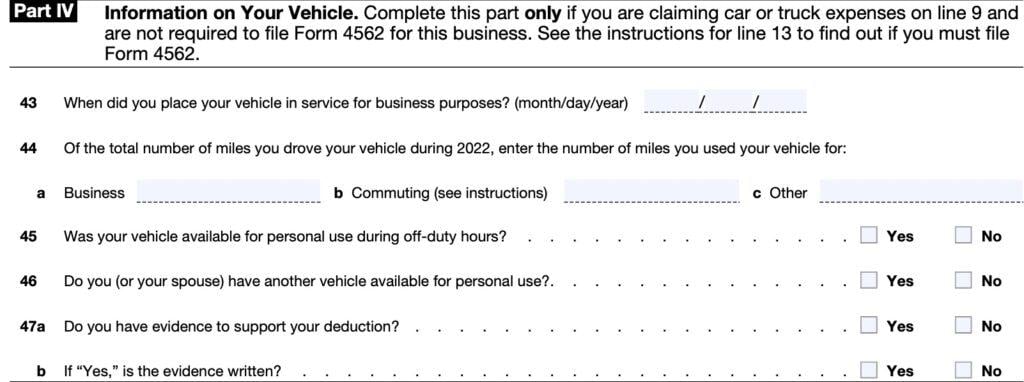 IRS Schedule C Instructions - Business Profit or Loss