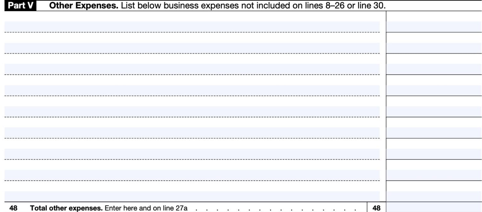 IRS Schedule C Instructions - Business Profit or Loss