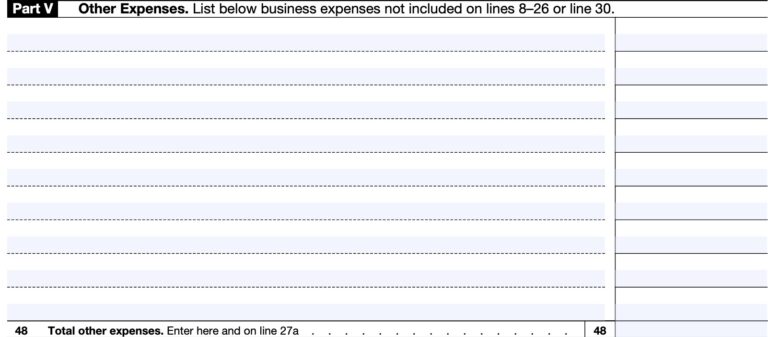 IRS Schedule C Instructions - Business Profit or Loss