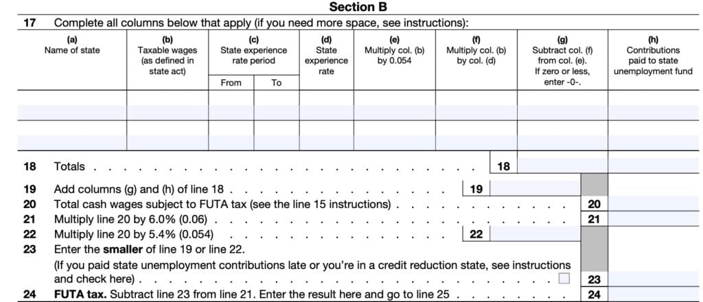 IRS Schedule H Instructions - Household Employment Taxes