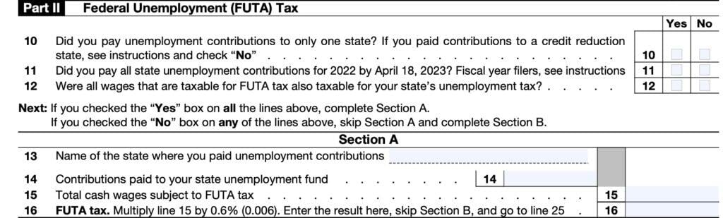 IRS Schedule H Instructions - Household Employment Taxes