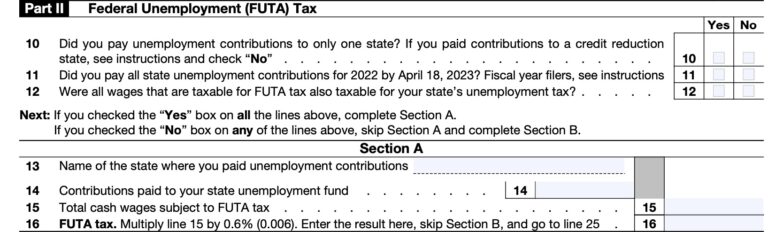 IRS Schedule H Instructions - Household Employment Taxes