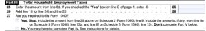 IRS Schedule H Instructions - Household Employment Taxes