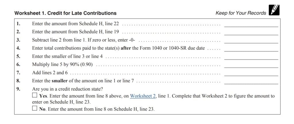 IRS Schedule H Instructions - Household Employment Taxes
