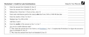 IRS Schedule H Instructions - Household Employment Taxes