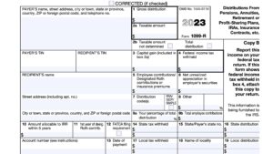 IRS Form 1099-SA Instructions HSA and MSA Distributions