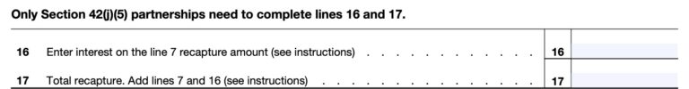 IRS Form 8611 Instructions -Low-Income Housing Credit Recapture
