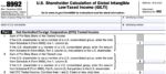 IRS Form 8992 Instructions - Calculating GILTI