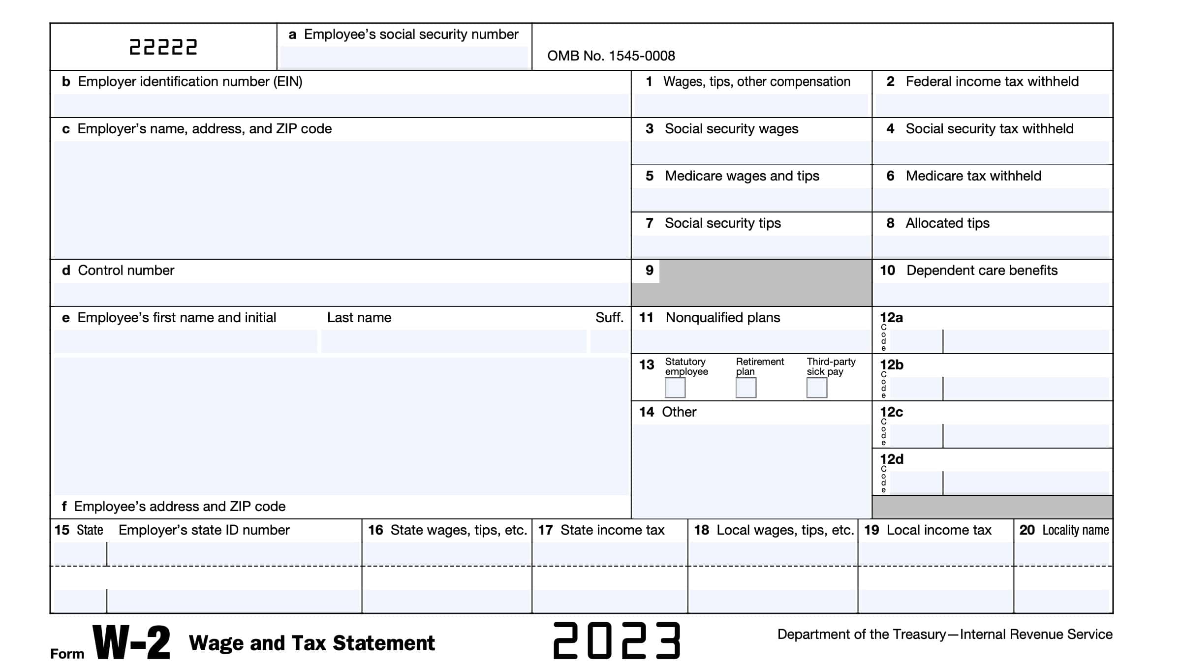 IRS Form W 2 Instructions Understanding Your Pay Statement IRS Form W 2 Instructions Understanding Your Pay Statement
