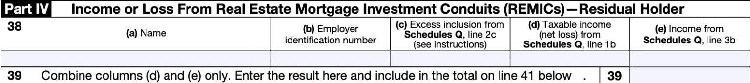 IRS Schedule E Instructions - Supplemental Income and Loss