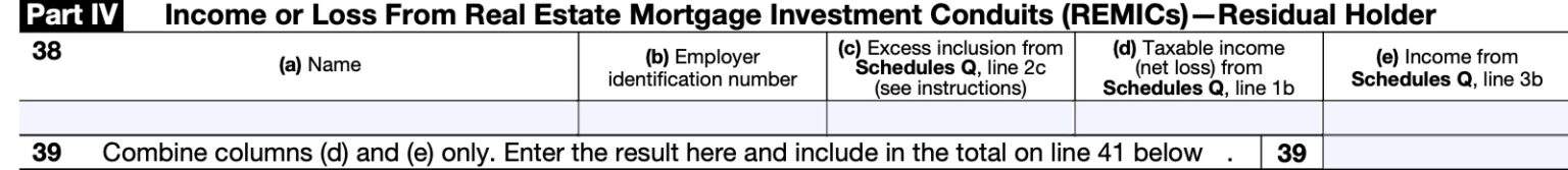 IRS Schedule E Instructions - Supplemental Income and Loss