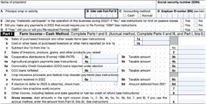 IRS Schedule F Instructions - Reporting Farming Profit or Loss