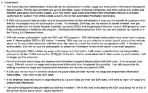 Form SSA 8240 Instructions - Obtaining Info from Payroll Providers