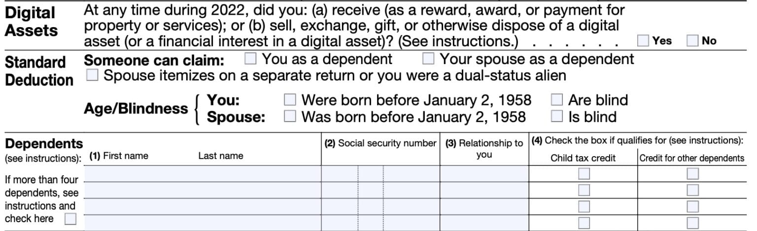 IRS Form 1040-SR Instructions - Tax Return For Seniors