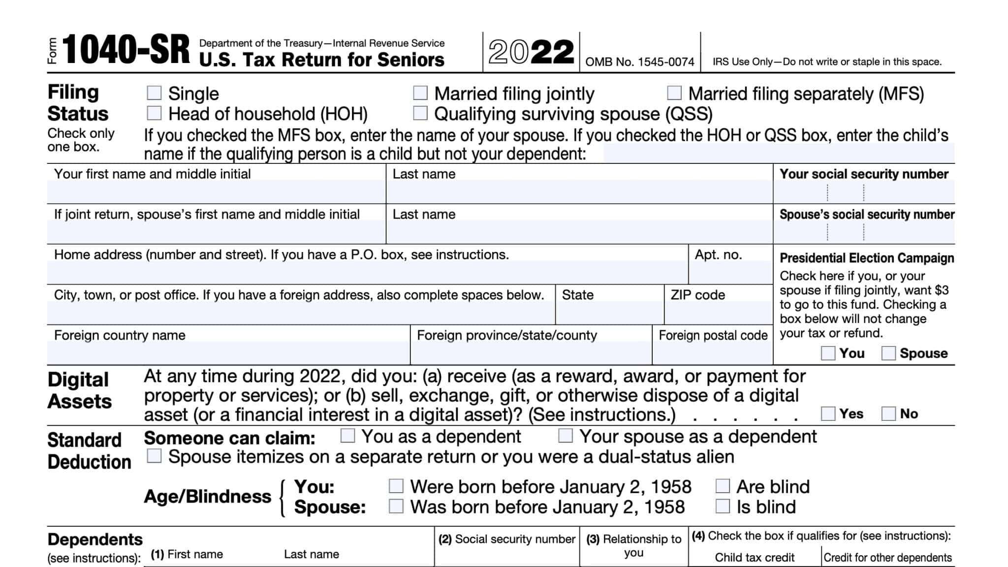 IRS Form 8958 Instructions - Community Property Allocation