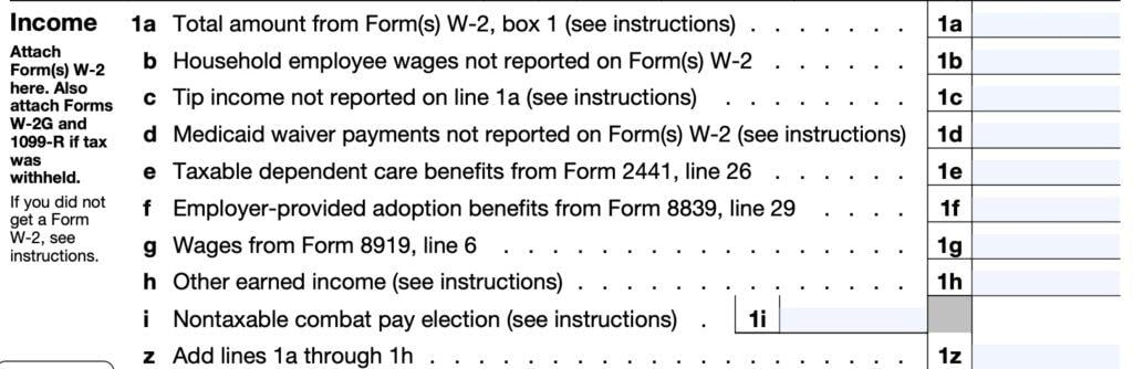 IRS Form 1040-SR Instructions - Tax Return For Seniors