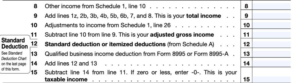 IRS Form 1040-SR Instructions - Tax Return For Seniors