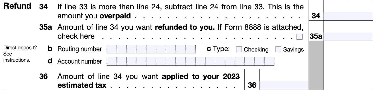 IRS Form 1040-SR Instructions - Tax Return For Seniors
