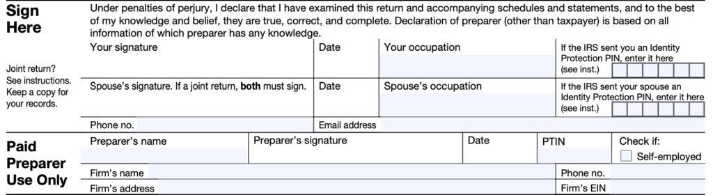 IRS Form 1040-SR Instructions - Tax Return For Seniors