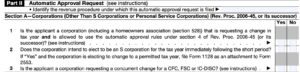 IRS Form 1128 Instructions - Changes to Tax Year