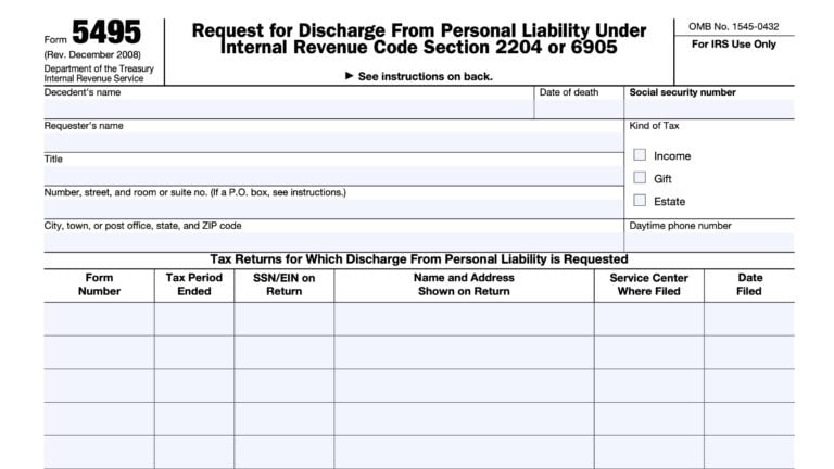 IRS Form 8802 Instructions - U.S. Residency Certification Application
