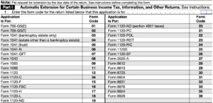 IRS Form 7004 Instructions - Tax Extensions for Business Returns