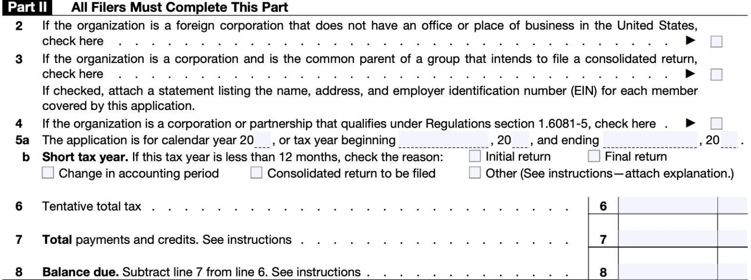 IRS Form 7004 Instructions - Tax Extensions for Business Returns