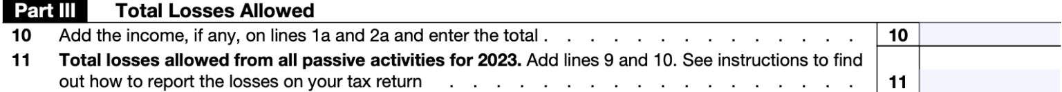 IRS Form 8582 Instructions - A Guide to Passive Activity Losses