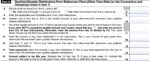 IRS Form 8915-F Instructions - Qualified Disaster Distributions