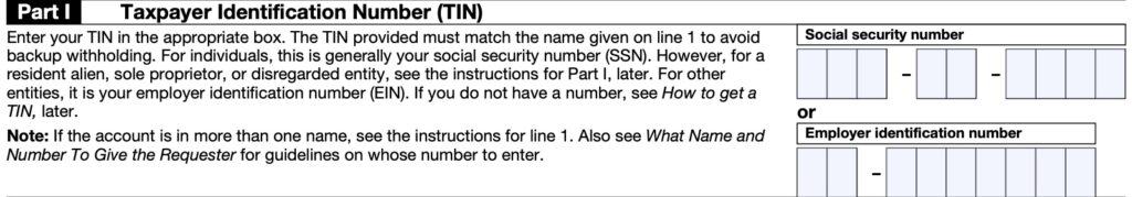 IRS Form W-9 Instructions - Request for Tax ID Number