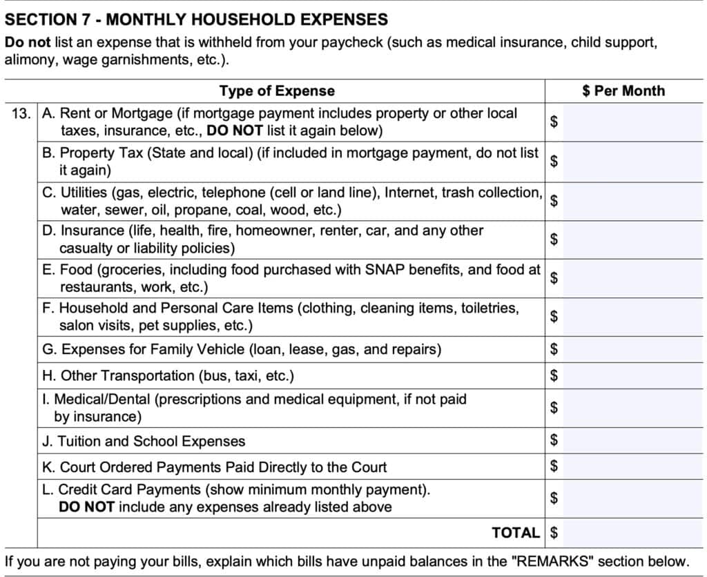Form SSA 632-BK Instructions - Waiver of Overpayment Recovery