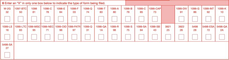IRS Form 1096 Instructions - Information Return Transmittal