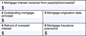 IRS Form 1098 Instructions - Mortgage Interest Statement