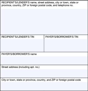 IRS Form 1098 Instructions - Mortgage Interest Statement