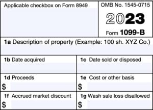 IRS Form 1099-B Instructions - Brokerage & Bartering Transactions