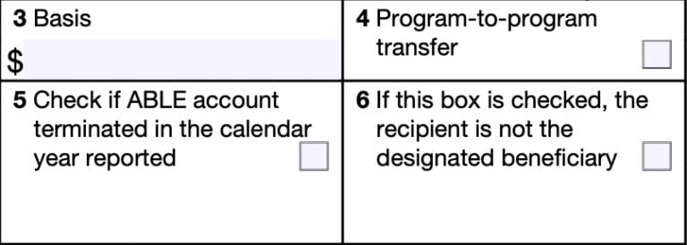 IRS Form 1099-QA Instructions -ABLE Account Distributions