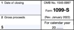 IRS Form 1099-S Instructions - Real Estate Transaction Proceeds