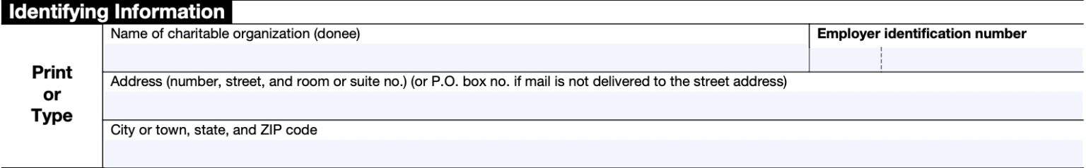 IRS Form 8282 Instructions - Donee Information Return