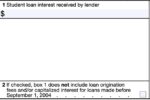 IRS Form 1098-E Instructions - Student Loan Interest Statement