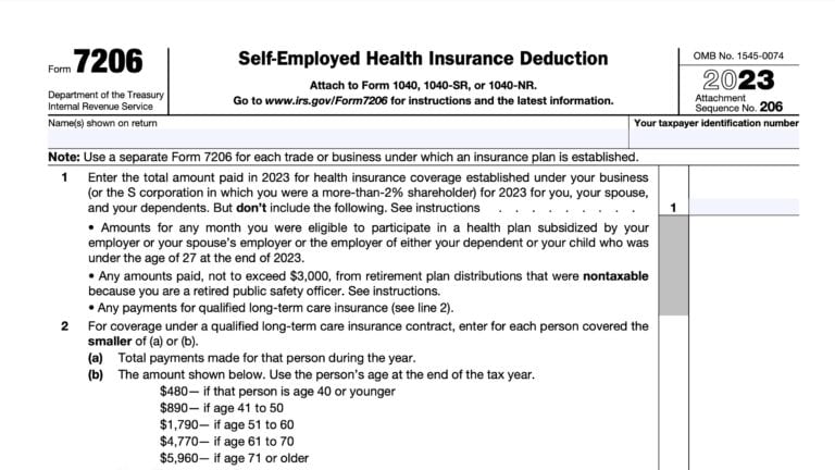 IRS Form 1095-A instructions - Marketplace Insurance Statement