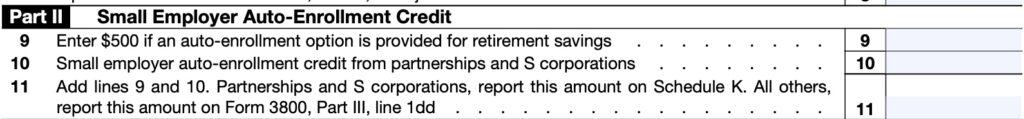 IRS Form 8881 Instructions - Small Employer Pension Plan Credits