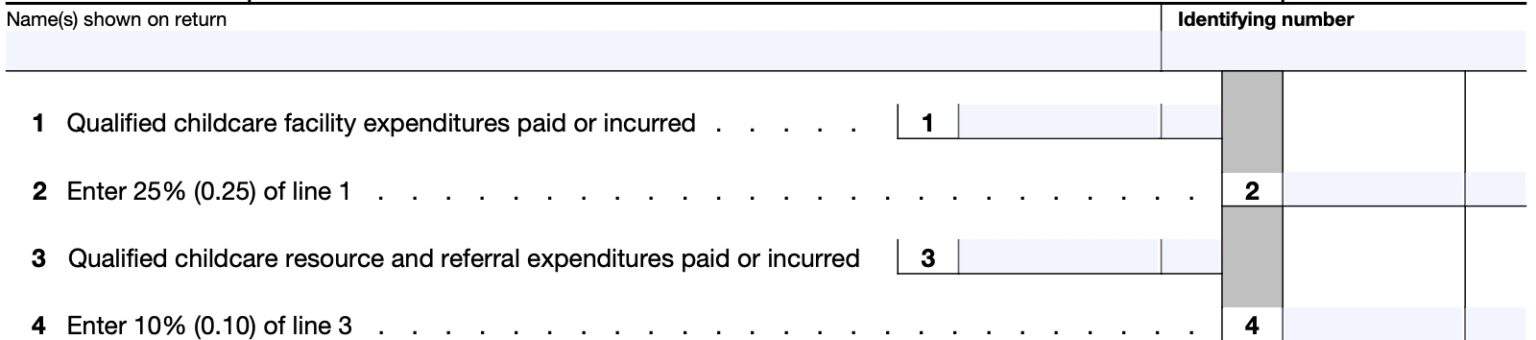 IRS Form 8882 Instructions: Tax Credits for Child Care Facilities