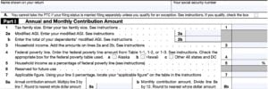 IRS Form 8962 instructions - Premium Tax Credit
